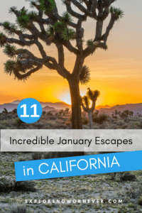 California in January: 10 Beautiful Winter Escapes - Explore Now Or Never